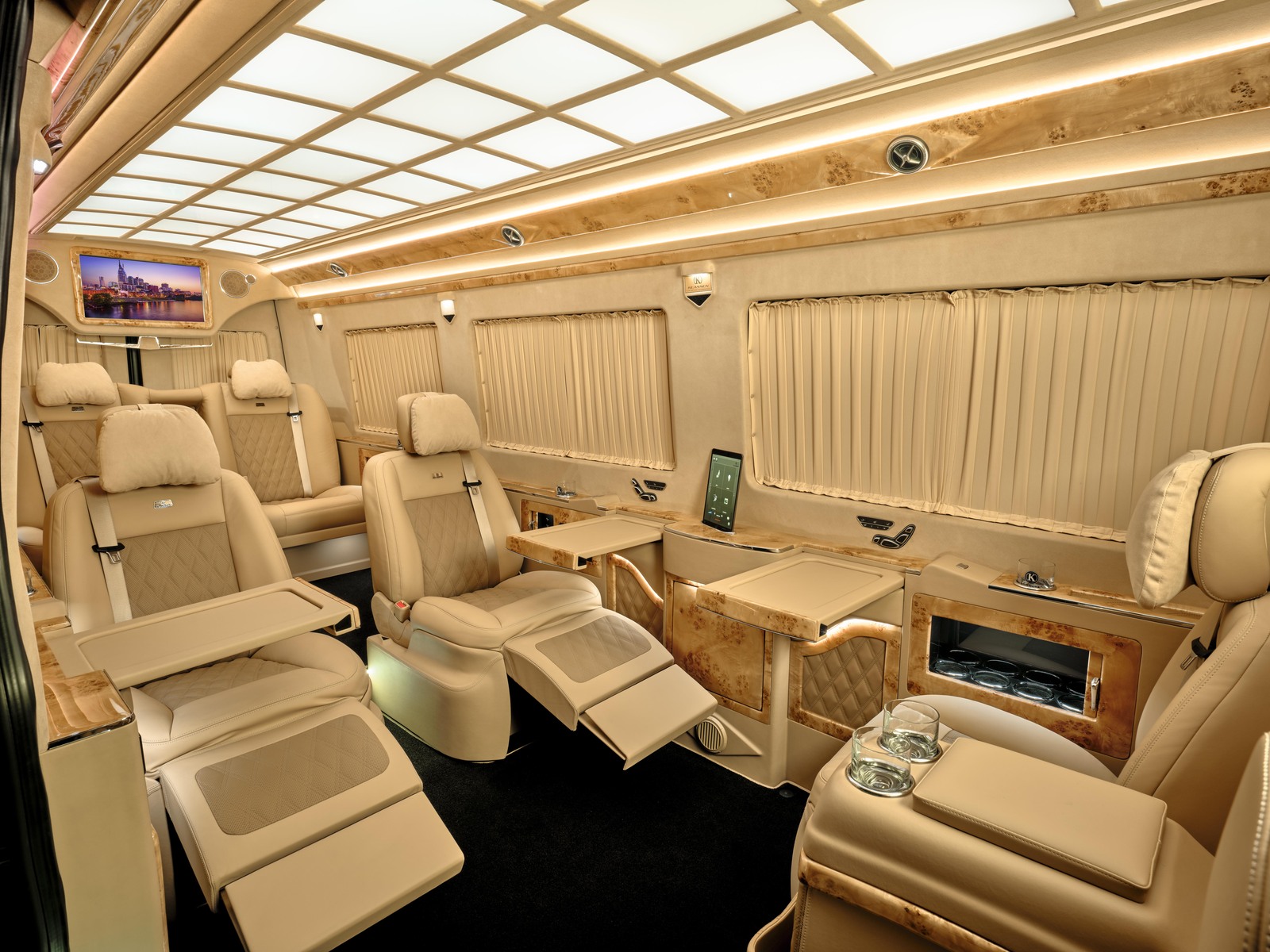 Mercedes Sprinter VIP. Luxury VIP Conversion Mercedes Benz Sprinter for ...