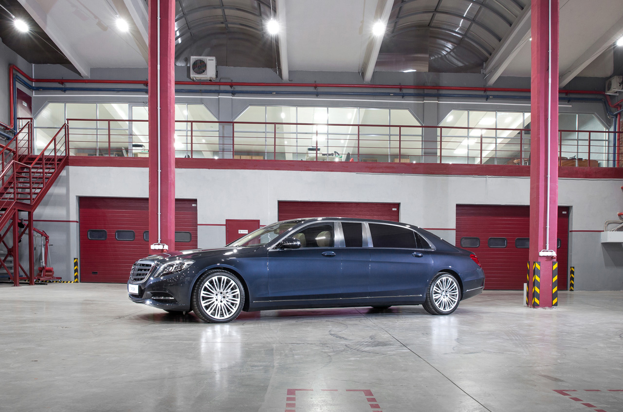 Stretched & Armored Mercedes Maybach +500mm - KLASSEN