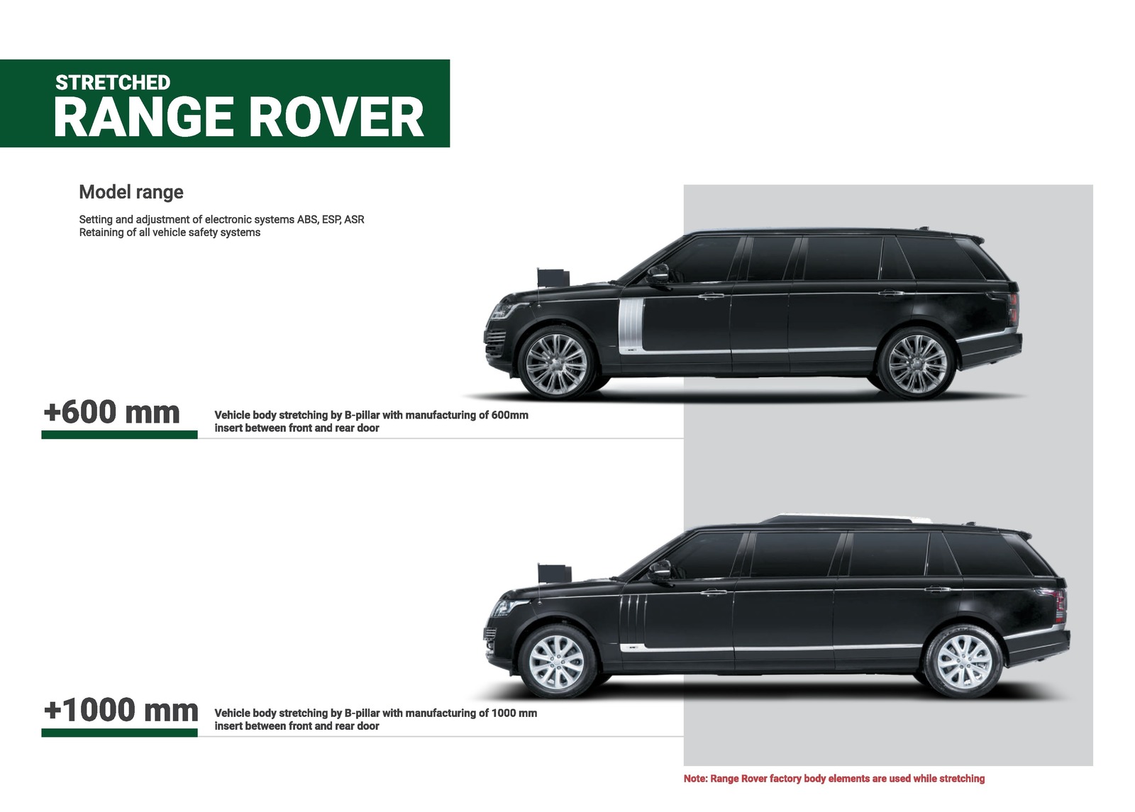 KLASSEN Stretched Vehicles