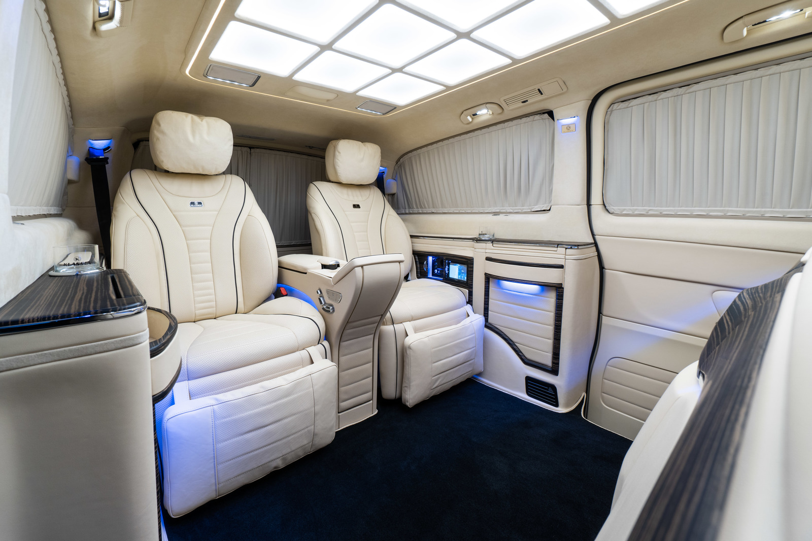 KLASSEN VIP Mercedes-Benz minivan. Luxury Mercedes-Benz V-Class vip van ...