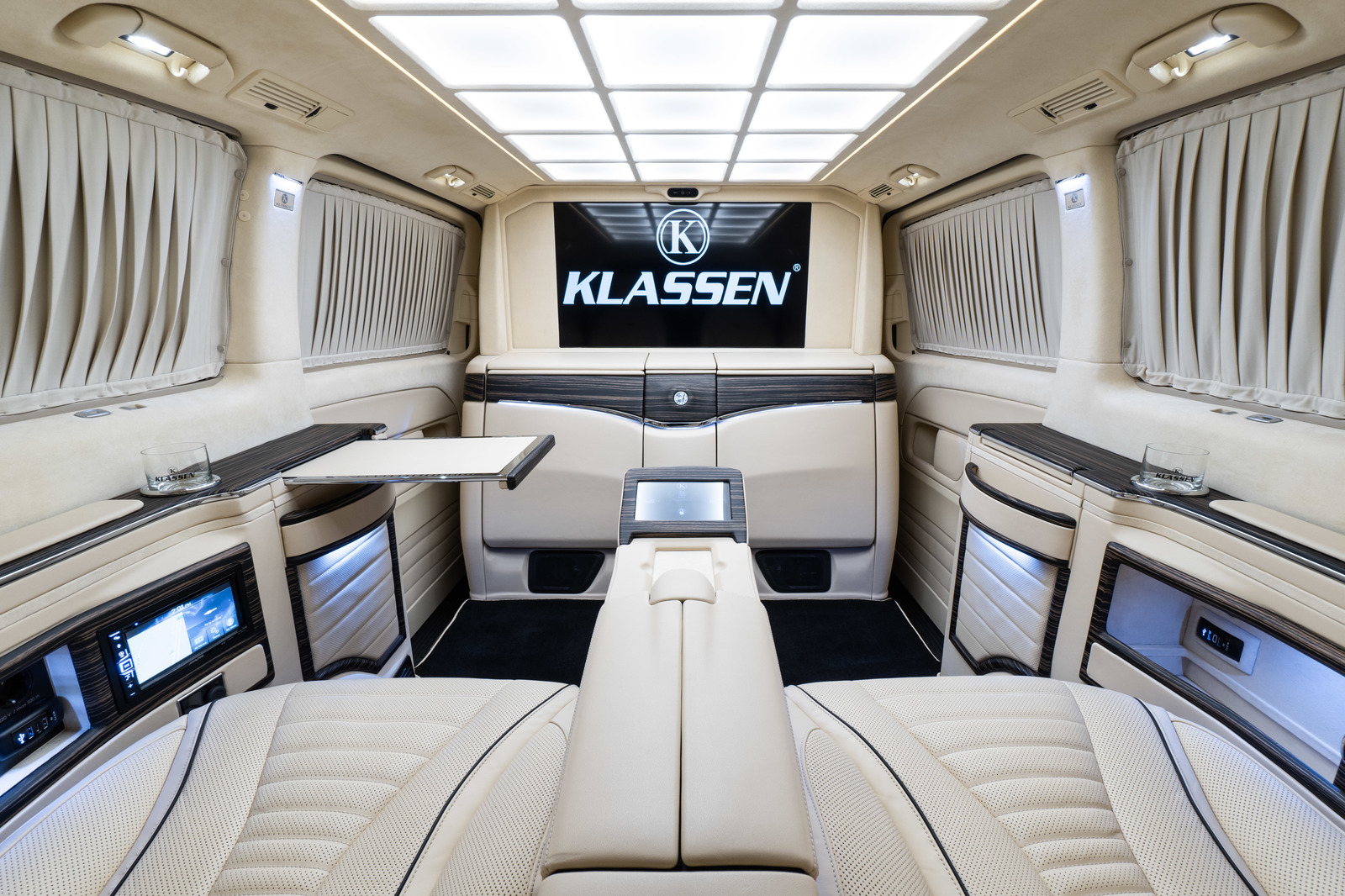 KLASSEN VIP Mercedes-Benz minivan. Luxury Mercedes-Benz V-Class vip van ...