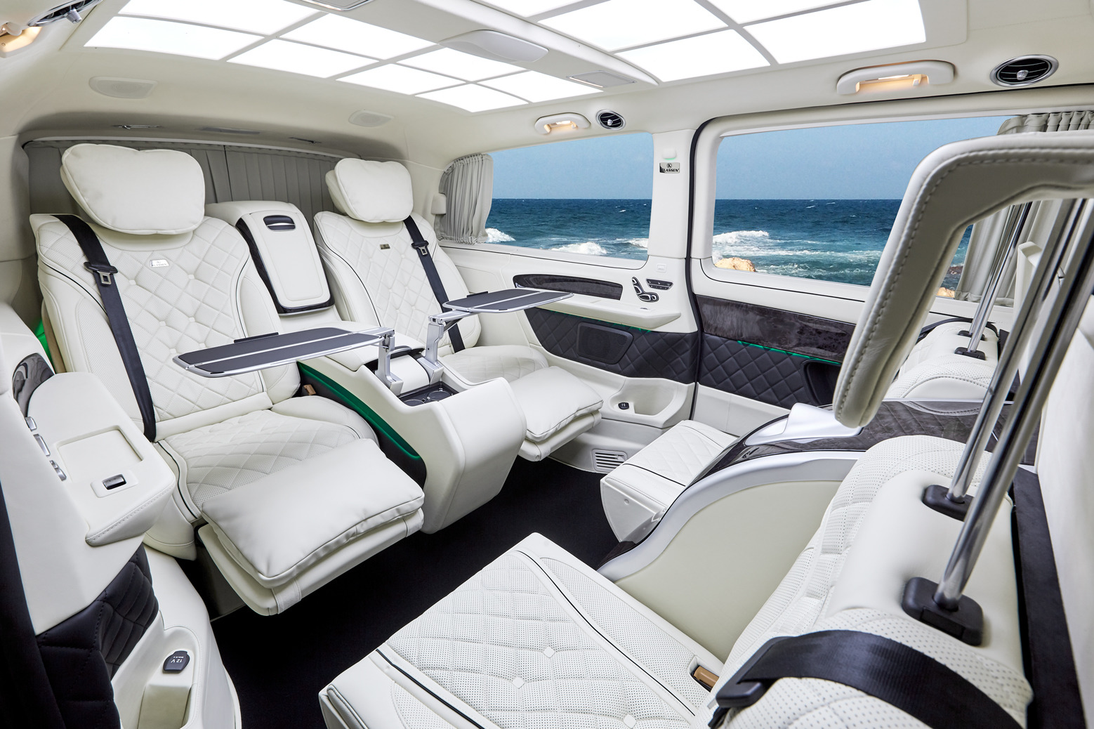 Luxury Minivan Interior